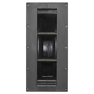 EARTHQUAKE Sound PUMP-12 Dual 12-Inch Horn Loaded Passive Bass Radiator Module for Home and Car Subwoofer Enclosures