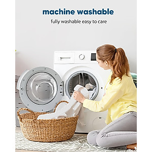 3 Inch Gel Memory Foam Mattress Topper Queen Size,Waterproof Mattress Pad Cover for Pressure Relief, Bed Protector Topper with Removable ，Soft & Sleep Peacefully