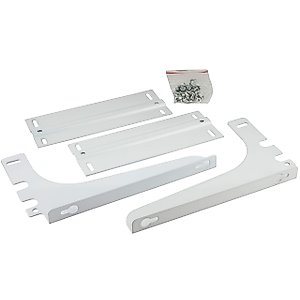 Hardware Resources Door Mount Kit for CAN-EBM Series, White