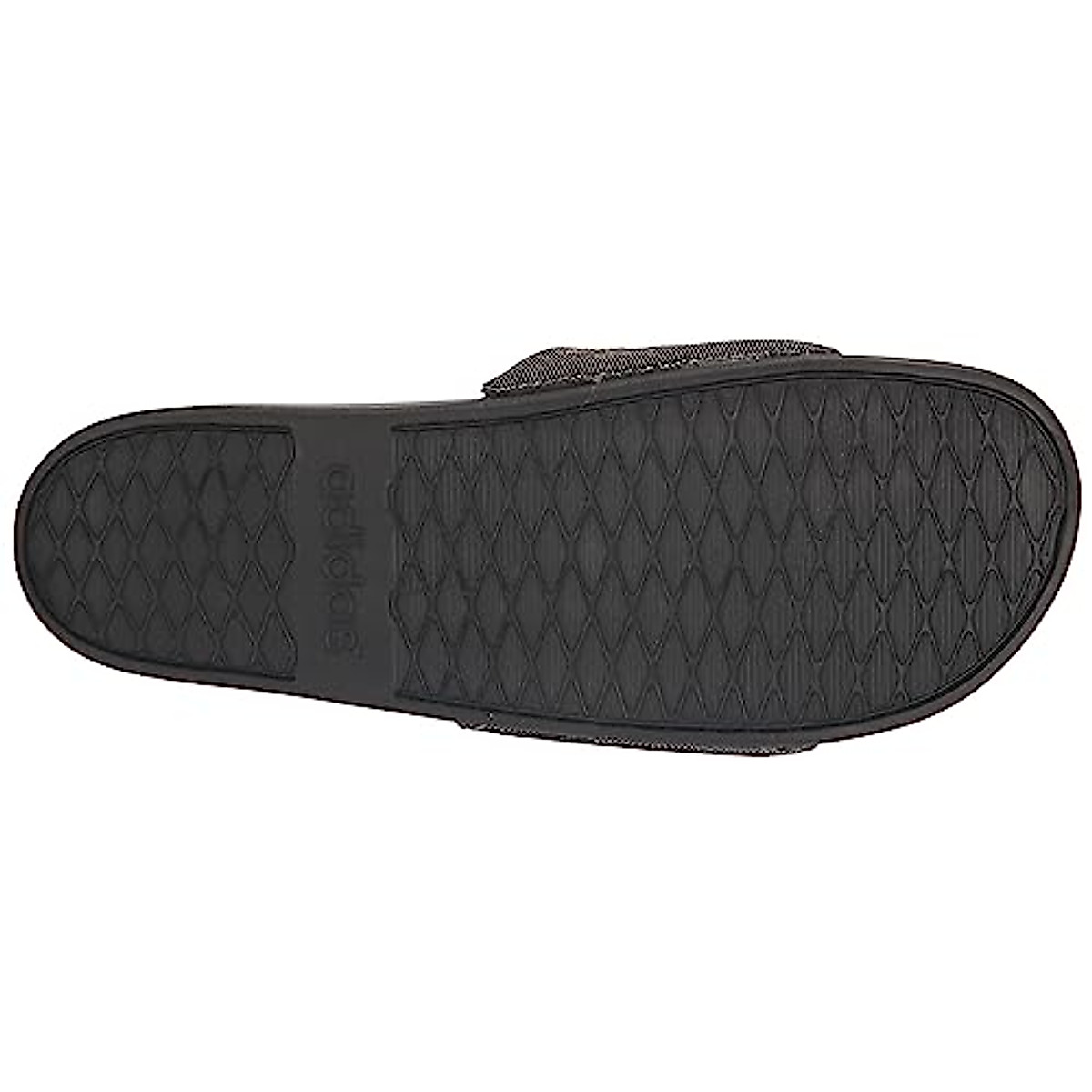 adidas Unisex Adilette Comfort Slide Sandal, Core Black/Preloved Yellow/Core Black, 15 US Men
