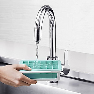 OXO Good Grips Silicone Small Ice Cube Tray for Cocktails with Lid