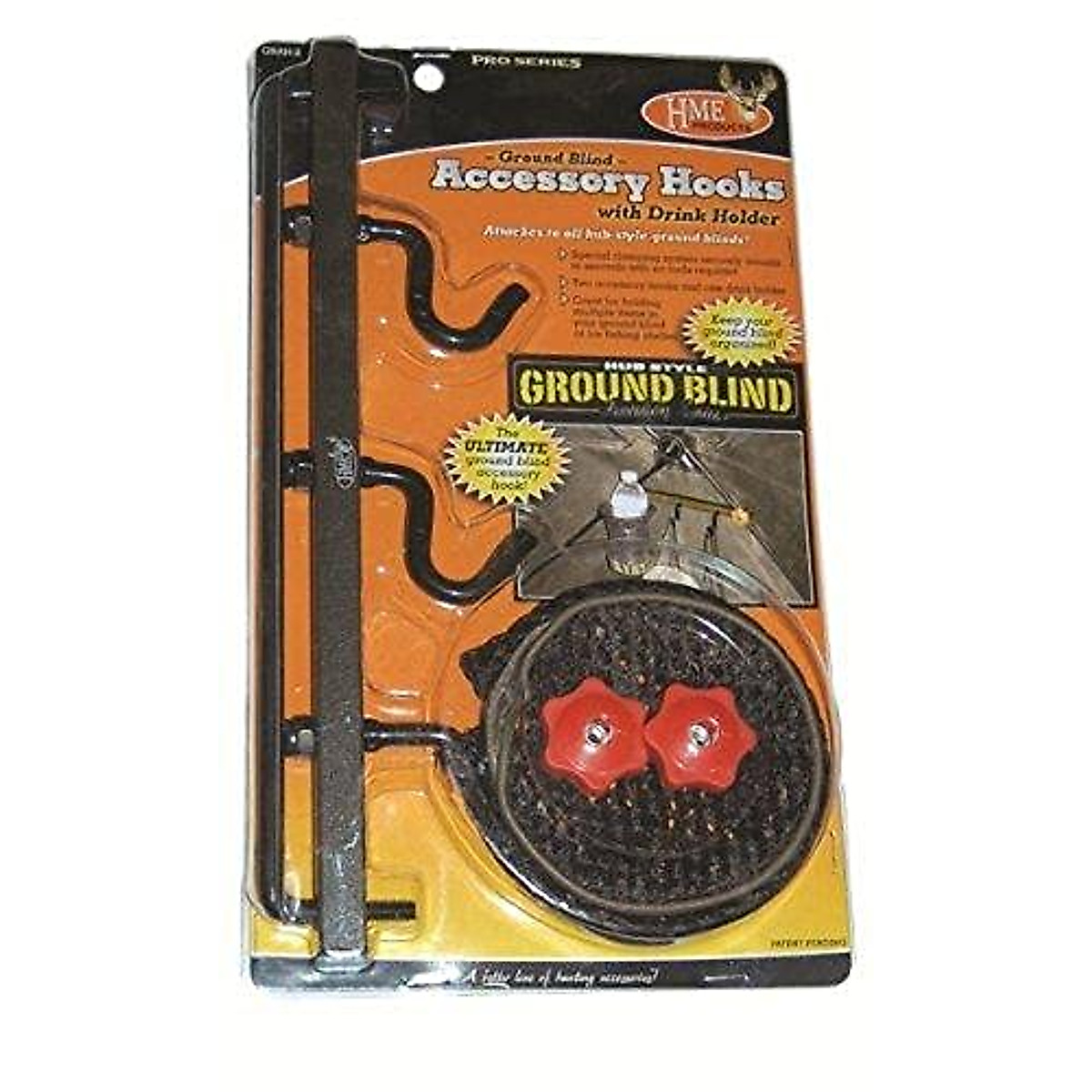 HME Products Ground Blind Accessory Hook Brown, 1.00 x 1.00 x 1.00