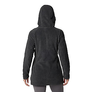 Columbia Women's Benton Springs II Long Hoodie, Charcoal Heather, Medium