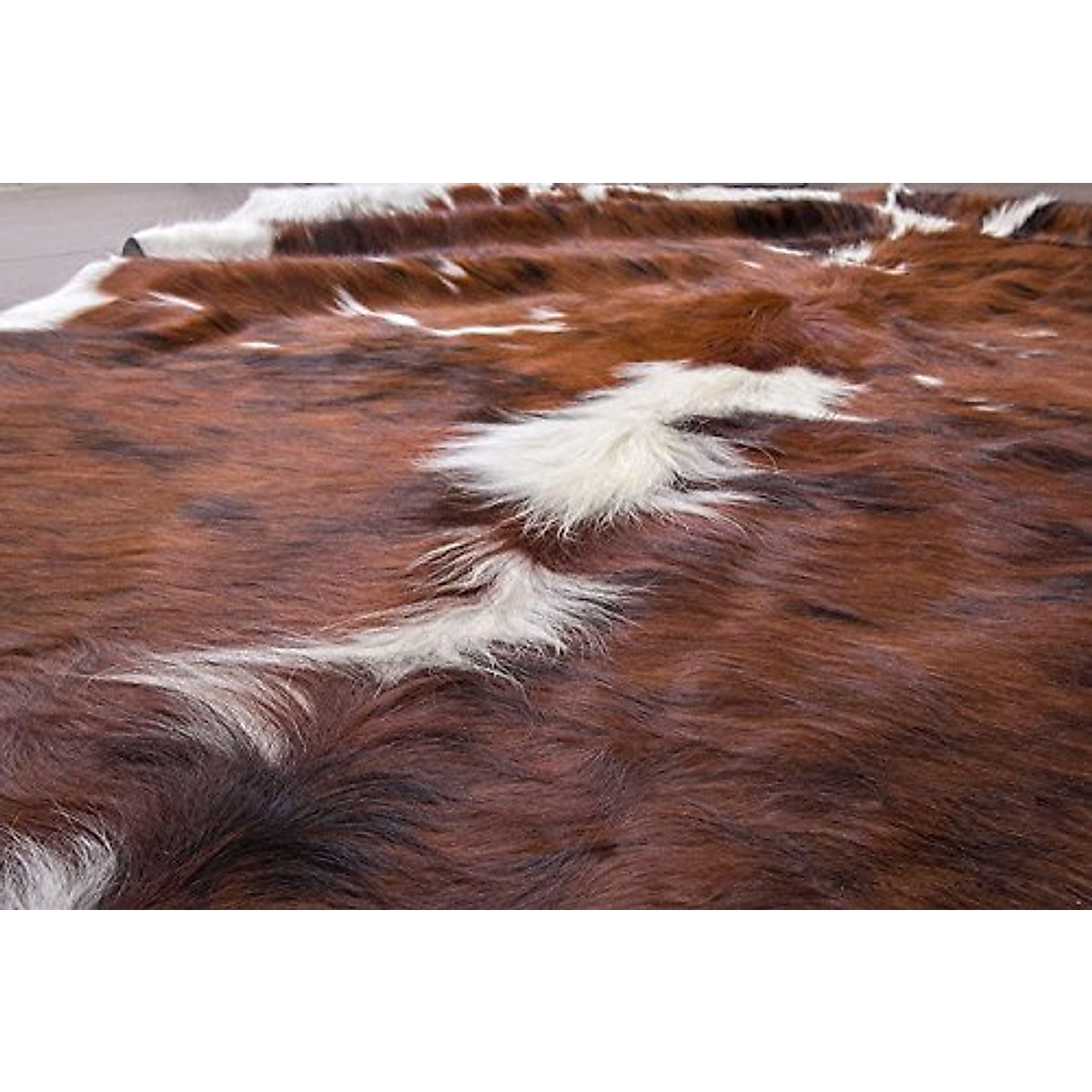 rodeo Genuine Tricolor Cowhide Rug Tricolor XXL