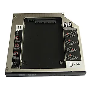 Generic New 2nd Sata Hard Drive Ssd HDD Caddy for Lenovo Ideapad Y410p Replace Du-8a5sh