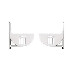 Gnbzxce Pack of 4 Versatile Storage Holders Space Saving Storage Rack Transparent Display Holder for Books Decor Items