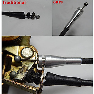 Car Door OEM Cable Fix Part for F-series, E-series, Ranger, Expedition, Excursion, Navigator - Vehicle Door Latch Lock Cable Repair Kit (16 Ends)