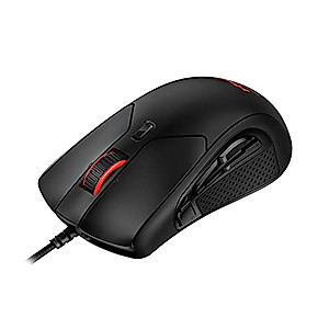 HyperX Pulsefire Raid – Gaming Mouse, 11 Programmable Buttons, RGB, Ergonomic Design, Comfortable Side Grips, Software-Controlled Customization,Black