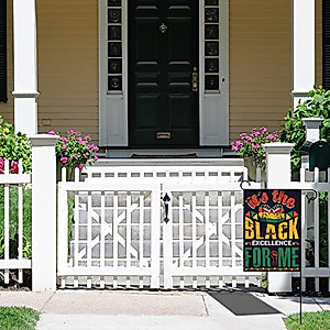 Black History Month Garden Flag 12.5x18'' Black History Month Decoration African American Juneteenth Decoration and Supplies for Home
