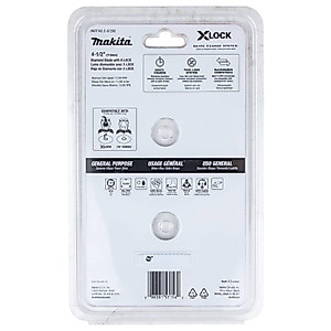 Makita E-07200 X-LOCK 4-1/2" Segmented Diamond Blade for Masonry Cutting, 2/pk