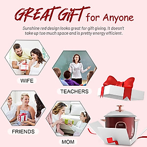 Macook Mini Rice Cooker Small Rice Cooker 3 Cup, Portable Travel Rice Cooker, Auto Keep Warm