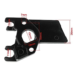 FLYPIG New 5 Pieces Carburetor Gasket Spacer Intake Manifold Insulator Kit for Honda GX160 5.5HP GX200 6.5HP Engine Lawn MOWERS Motor Genarator