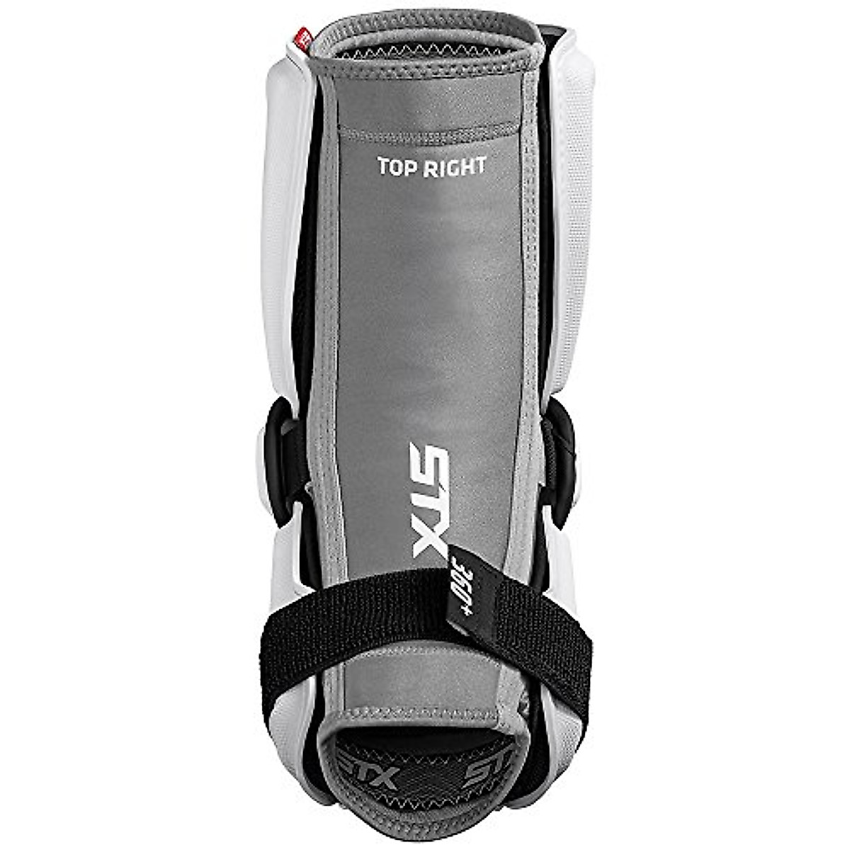 PD AGS5 03 WE/XX STX Lacrosse Stallion 500 Arm Guard, White, Large