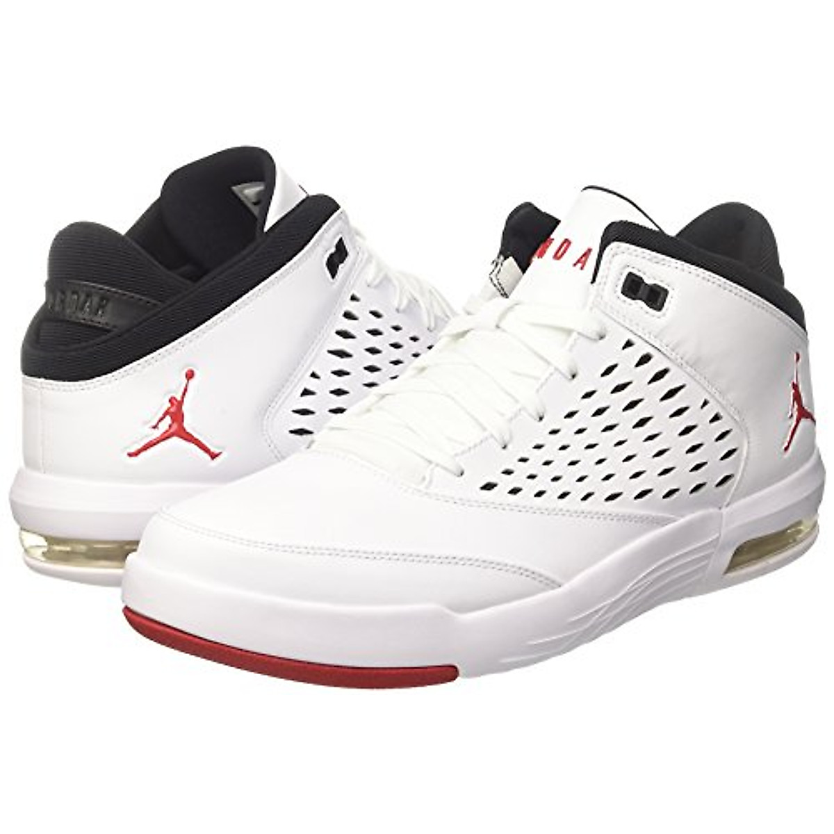 Jordan Air Flight Origin 4 White/Gym Red-Black