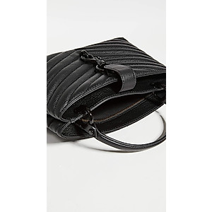 Rebecca Minkoff Edie TOP Handle Satchel, Black/Black