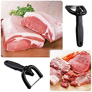 Brisket & Meat Trimmer - Handheld Meat Slicer Ergonomically Handle Kitchen Meat Cutter Fat Removal Tool for Beef, Pork, BBQ