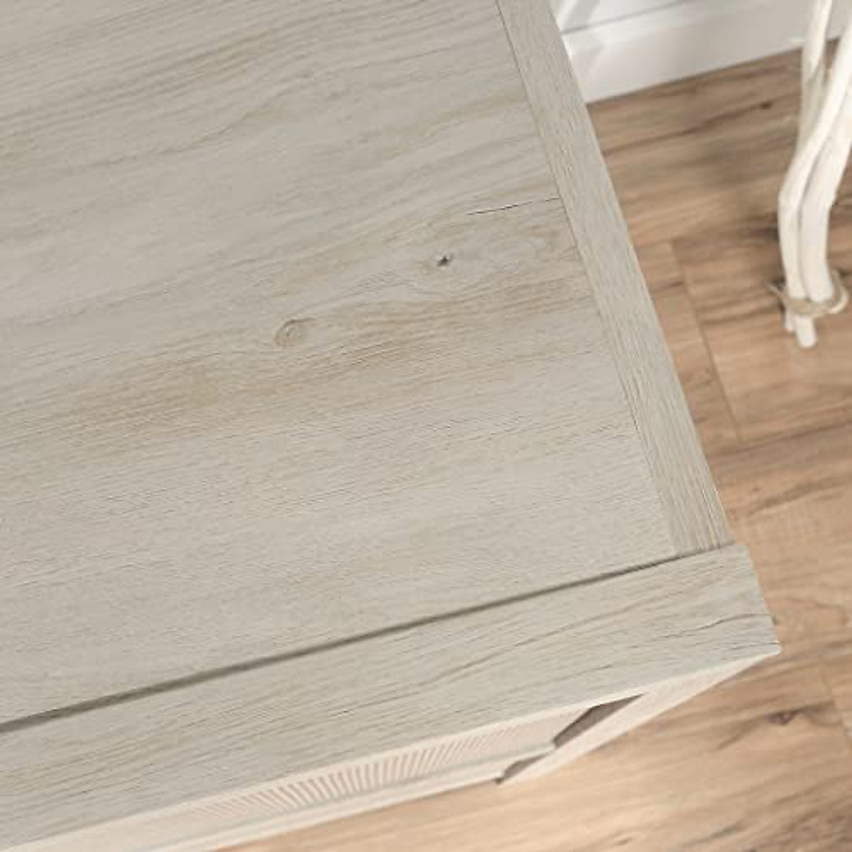 Sauder Pacific View Lateral File, Chalked Chestnut Finish