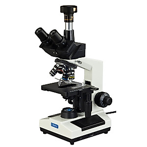 OMAX 40X-2500X Lab Trinocular Compound LED Microscope with 3MP Digital Camera