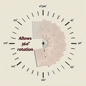 PURPLE LEAF 8 Feet Square Cantilever Umbrella Patio Umbrella with Base Outdoor Umbrella Aluminum Offset Umbrella with 360-degree Rotation for Garden Deck Pool Patio, Beige