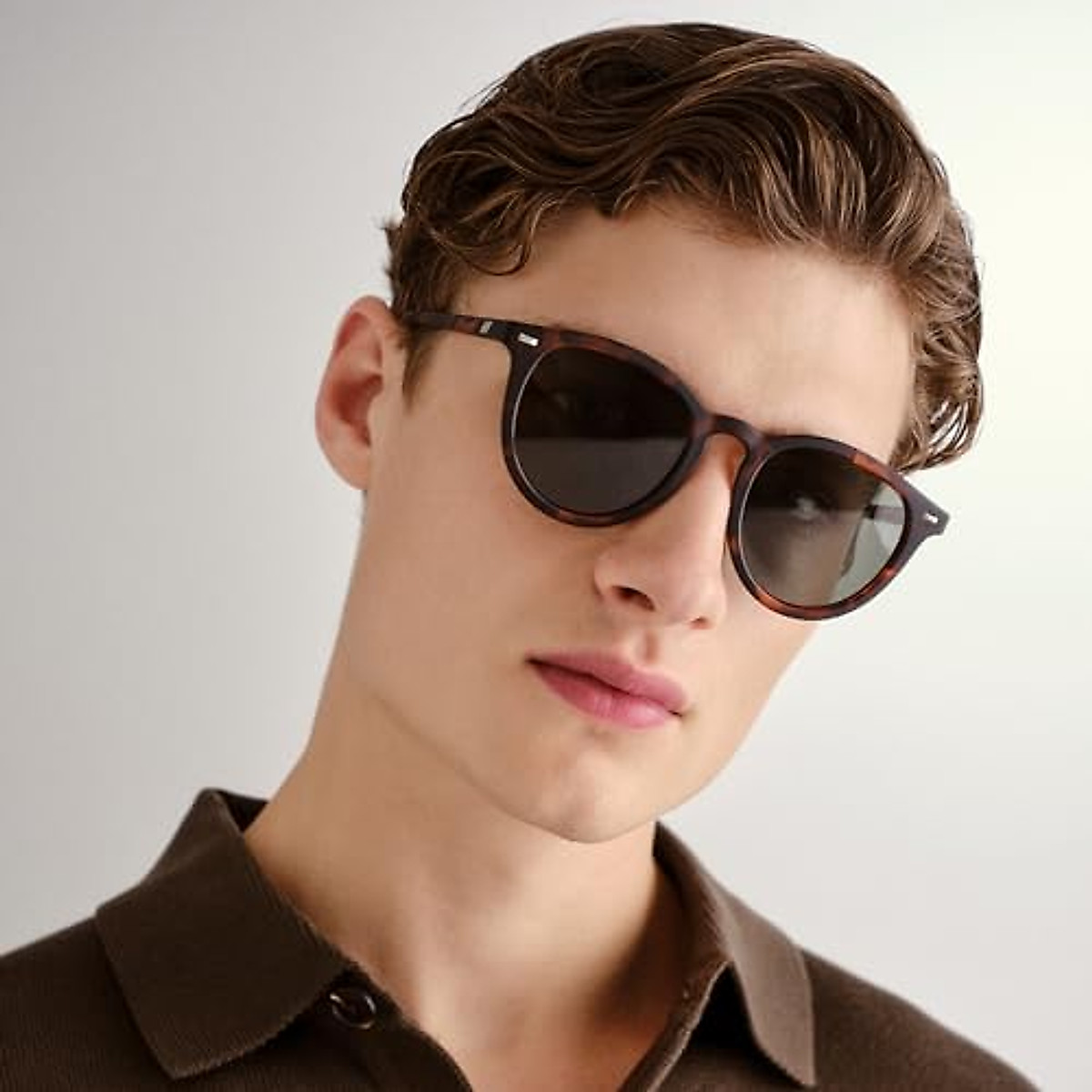 Le Specs Fire Starter Sunglasses Matte Tort/Khaki Mono Polarized