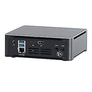 HUNSN 4K Mini PC, Desktop Computer, Server, Quad Core I7 7700HQ 7820HK 7820HQ, Windows 11 or Linux Ubuntu, BM21b, DP, HDMI, 6 x USB3.0, Type-C, LAN, Smart Fan, 32G RAM, 1TB SSD