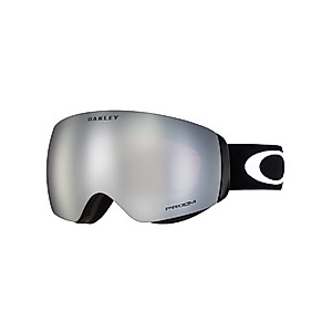Oakley Flight Deck M OO7064 Black w/Prizm Black Iridium Ski Goggles For Men For Women + BUNDLE with Designer iWear Eyewear Kit
