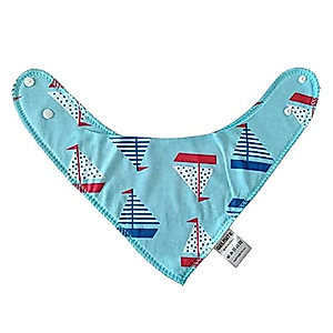 Gelisite 7 Pack Absorbent Soft Baby Bibs for Drooling Teething