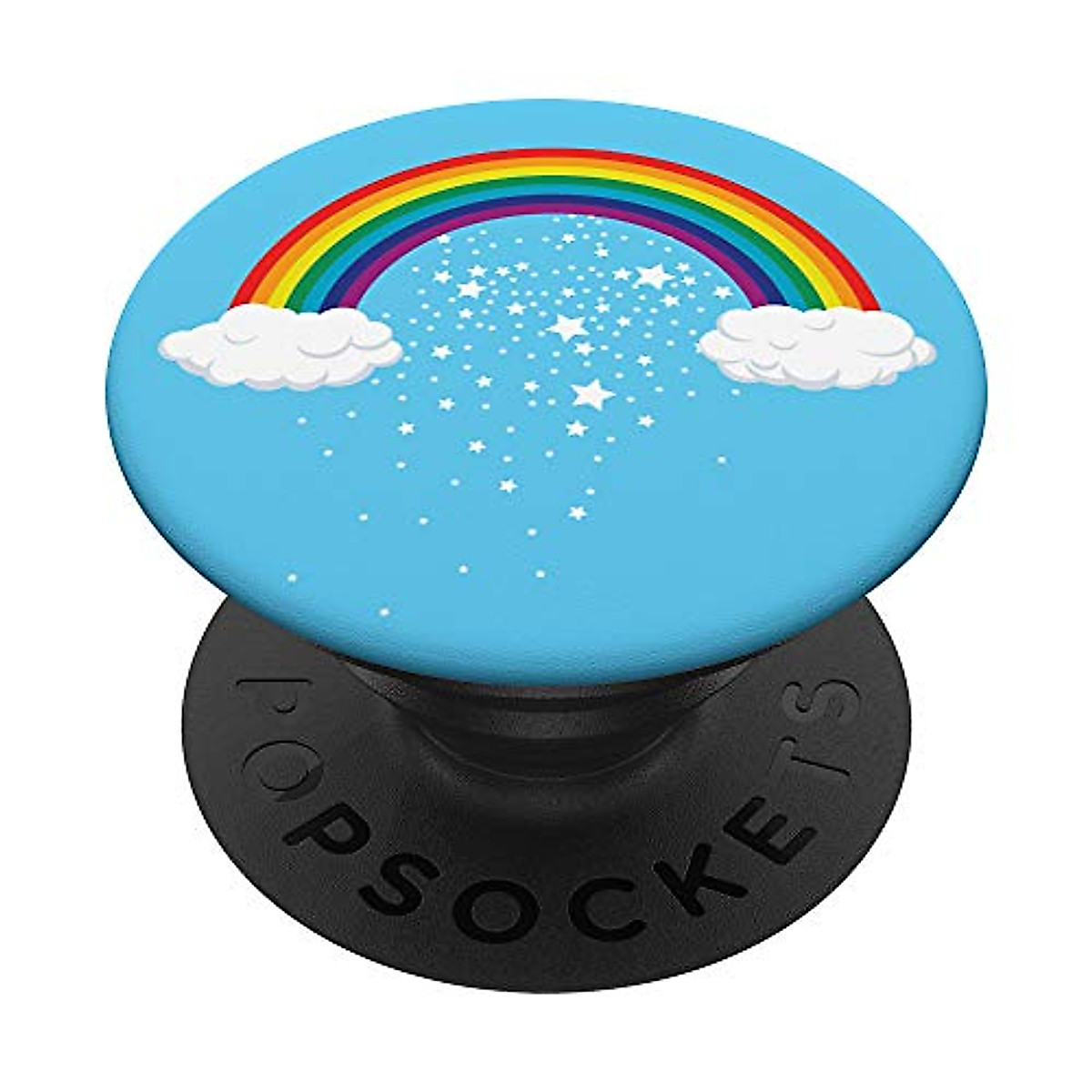 Rainbow Pop Phone Grip For Smartphones & Tablets PopSockets PopGrip: Swappable Grip for Phones & Tablets