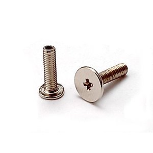 HH FASTENERS M2 x 12mm Wafer Head Machine Screws,Laptop Screws,Head Dia.5mm,Metric,Right Hand,Pack of 50