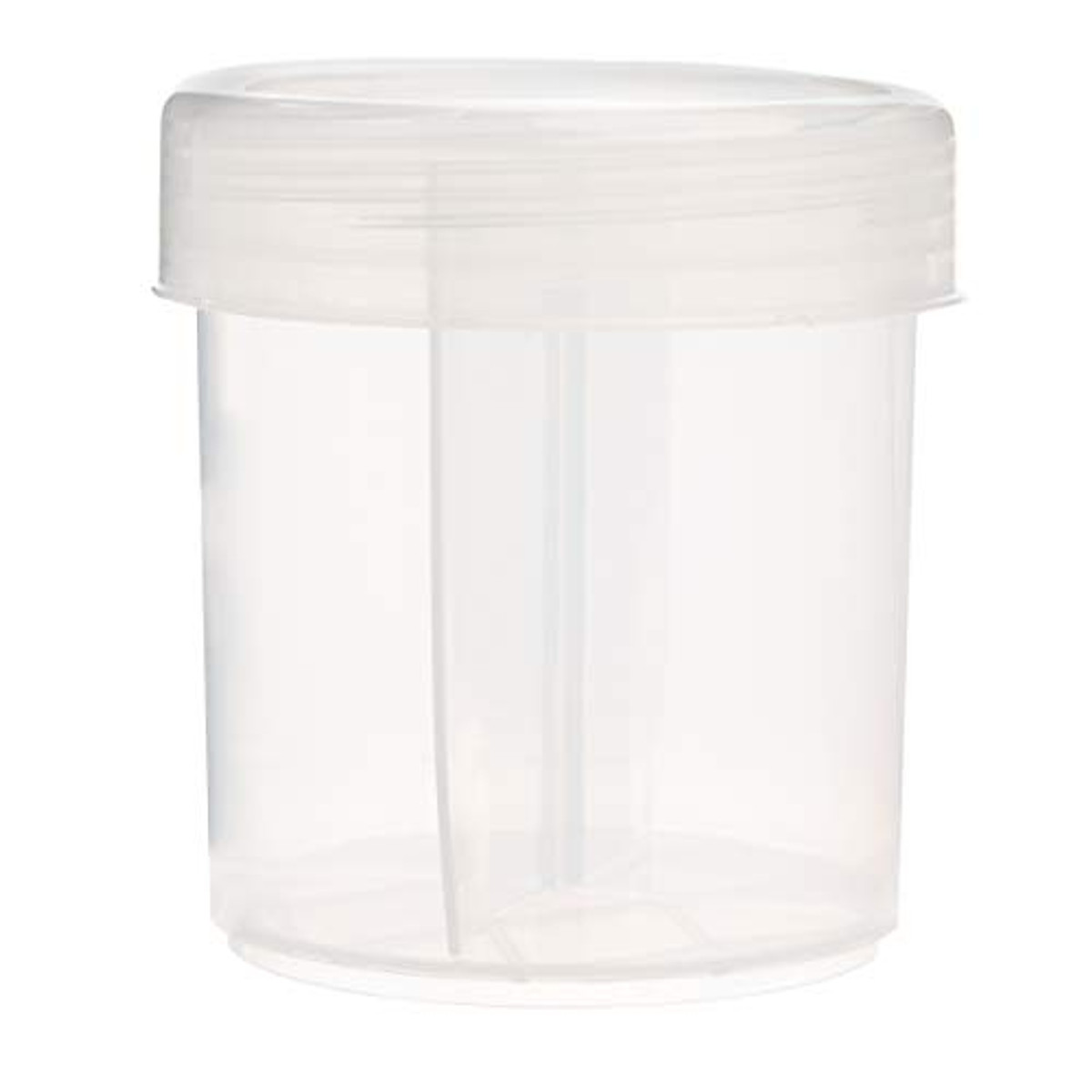 Advantus Corp (6 Pack) 20oz Plastic Storage Containers with Dividers Lids Craft Desk Jewelry Organizer