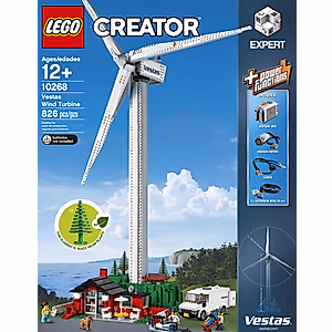 LEGO Creator Expert Vestas Wind Turbine 10268 Building Kit (826 Pieces)