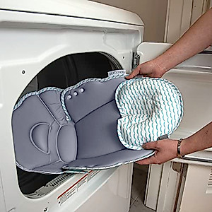 Summer Pure Support in-Sink Bather – Bathe Newborns up to 6 Months with Confidence Right in The Sink - Compression-Molded Foam Baby Bath Sink Cushion is Adjustable and Includes Anti-Slip Grips