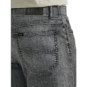 Lee Men's Extreme Motion Regular Straight Jean, Oscelo, 34W x 32L