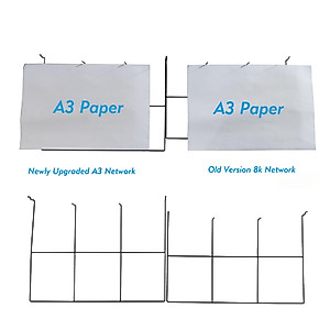 Art Drying Rack, Drawing Art Storage Rack All-Steel Double-Sided Wire Drying Rack,Suitable for Schools and Homes