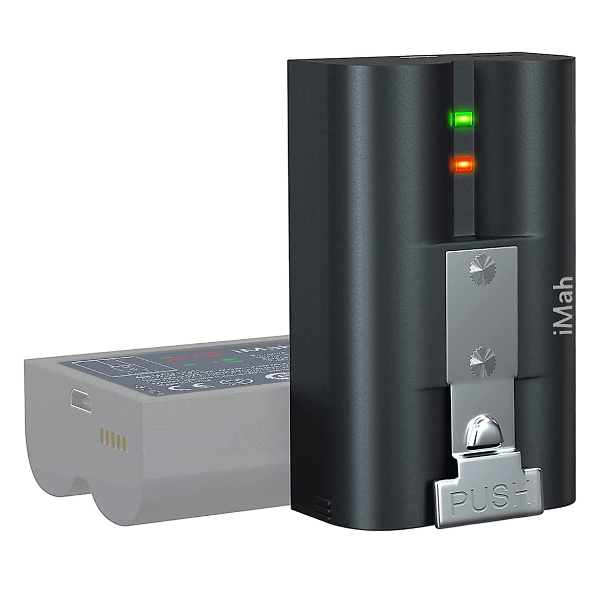 iMah Replacement Camera Battery Compatible with Ring, for Stick Up Cam Battery Spotlight Cam Video Doorbell 2/3/4/3Plus and Battery 5F53E9 V4, 1-Pack