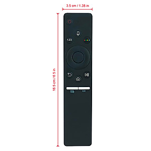 BN59-01298A Replaced Voice Control Remote fit for Samsung Smart TV LED 4K Ultra HDTV UN49N8000FXZA UN49N8000FXZC UN49NU8000FXZA UN50NU740DFXZA UN55MU850DFXZA UN55N8000FXZA UN55N8000FXZC RMCSPN1AP1