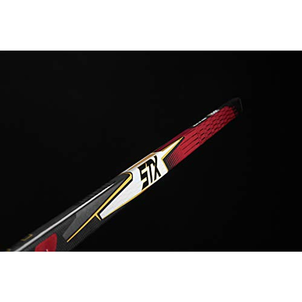 STX unisex adult X92 Ice Hockey Stick, Black/Red, Senior US