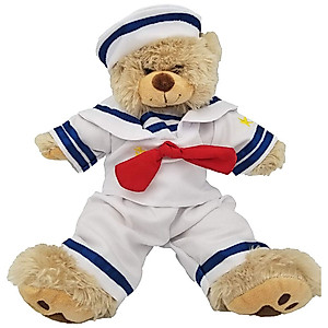 BYO-BFF Stuffed Animals Plush Toy Outfit – Sailor Boy Outfit 16”