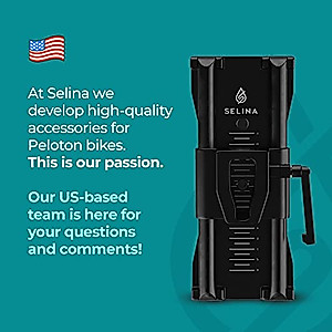 SELINA Handlebar Adjuster Compatible with The Peloton Bike - Ride with Better Posture - No More Back, Neck and Shoulder Pain - Handlebar Extender Compatible with the Peloton Regular (NOT the Plus)