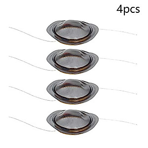Fielect 25.5mm Tweeter Voice Coil Audio Speaker High Tone Silk Dome Tweeter Accessory for Audio Replacement 4Pcs