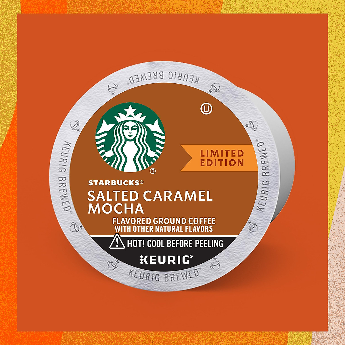 Starbucks K-Cup Coffee Pods—Salted Caramel Mocha Flavored Coffee—100% Arabica—Naturally Flavored—6 boxes (60 pods total)