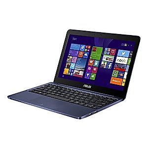 ASUS X205TA-DS01-BL-OFCE Portable 11.6-Inch Intel Quad-Core Laptop 2GB RAM 32GB Storage, Windows 8.1, Dark Blue