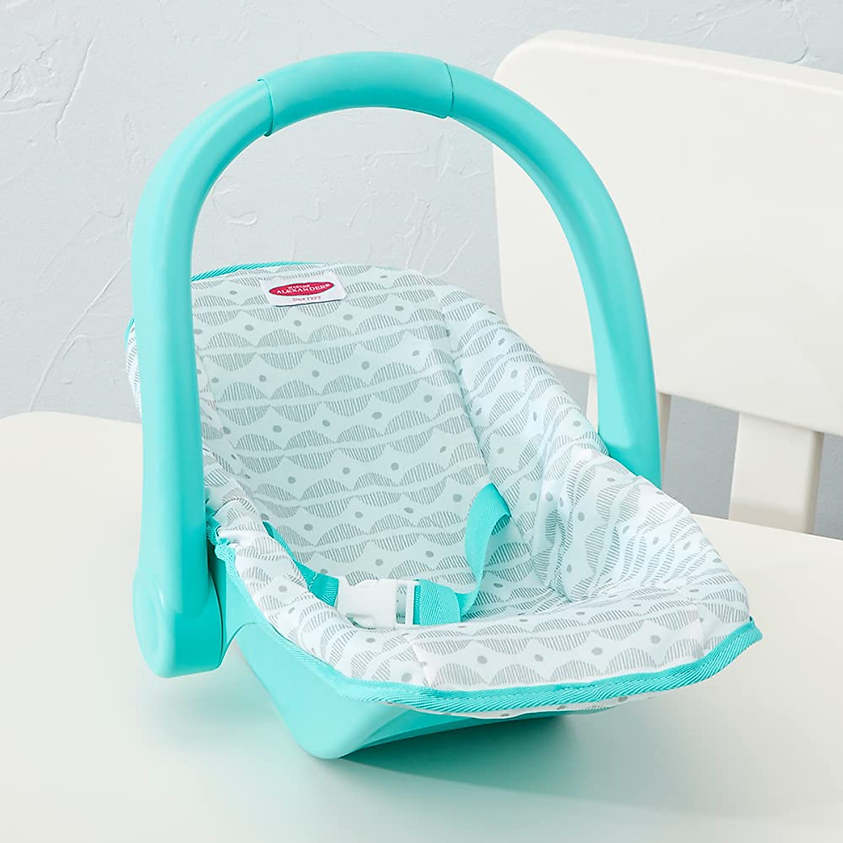 Madame Alexander Soft Gray Car Seat/Carrier