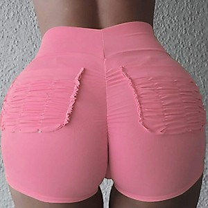 SNOWSONG Women's Drawstring Capri Pajama Pants Cropped Lounge Pants with Pockets Harem Pants