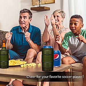 Ourokhome 5 in 1 Insulated Can Cooler, Freezer Can Coozie for 12 oz & 16 oz Cans and Bottles for Beer, Skinny Selzers, Soda and Coffee, 100% Leak Proof Tumbler with Lid, Christmas Gift, Green