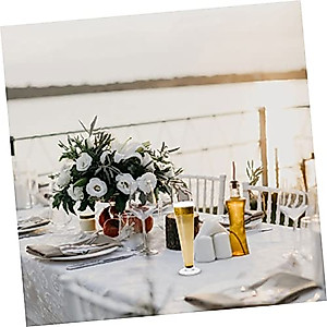 Healvian Transparent Drinking Cup 2pcs Juice Glass Acrylic Party Wine Cups Crystal Glass Tasting Cup Plastic Beer Cups Clear Plastic Wine Cups Wedding Flutes Juices Mug Beverage Container