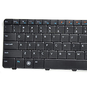 Padarsey Replacement Keyboard Compatible with Dell Inspiron 15R 5010 M5010 M501R N5010 Series Black US Layout, Compatible Part Number 09GT99 NSK-DRASW 96DJT 096DJT NSK-DRASW