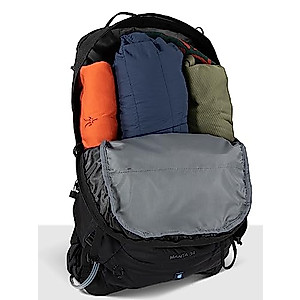 Osprey Manta 34L Men's Hiking Backpack with Hydraulics Reservoir, Oak Leaf Orange, One Size