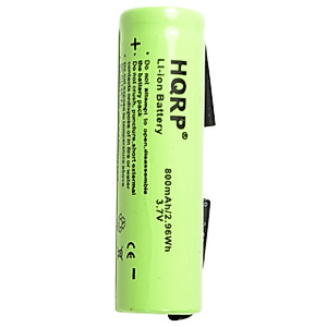 HQRP 3.7V Li-Ion Battery Compatible with Philips Sonicare HX6150 HX6902 HX6910 HX6911 HX6912 HX6932 HX6933 HX6952 HX6982 HX6311, FlexCare Platinum HX9170 HX9170/10 HX9110 HX8911 Toothbrush 49x14mm