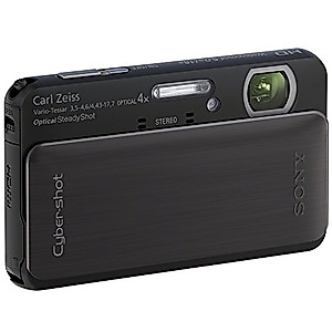 Sony Cyber-shot DSC-TX20 16.2 MP Exmor R CMOS Digital Camera with 4x Optical Zoom and 3.0-inch LCD (Black) (2012 Model)
